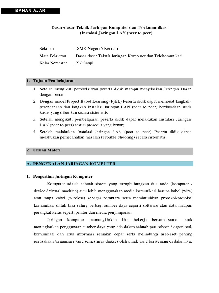 Bahan Ajar A2 P2 | PDF | Seni | Komputer