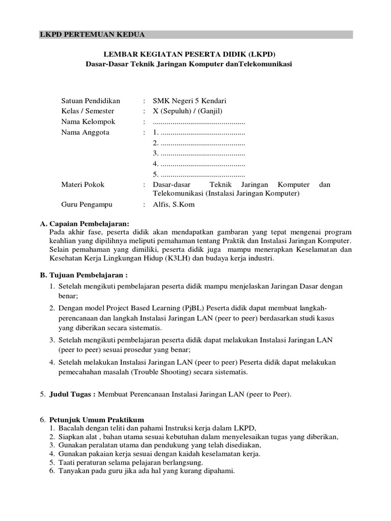 LKPD A2 P2 | PDF | Komputer