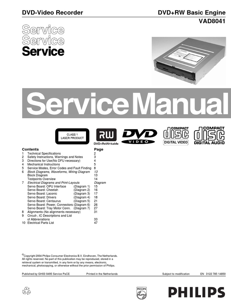 DVD Philips-550 | PDF | Mains Electricity | Electrical Connector