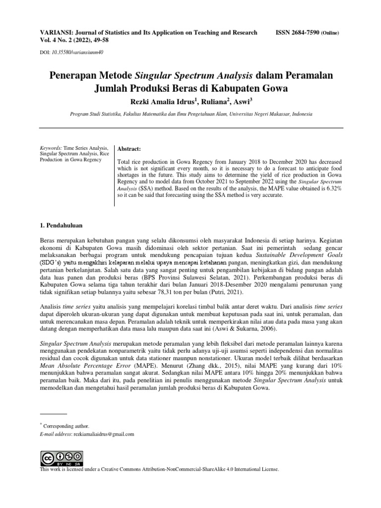 40-Article Text-63-1-10-20221206 | PDF | Metode & Bahan Ajar | Sains & Matematika