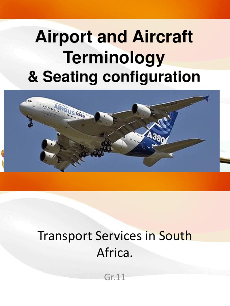 2021 Airport and Aircraft Terminology | PDF | Baggage | Business Class