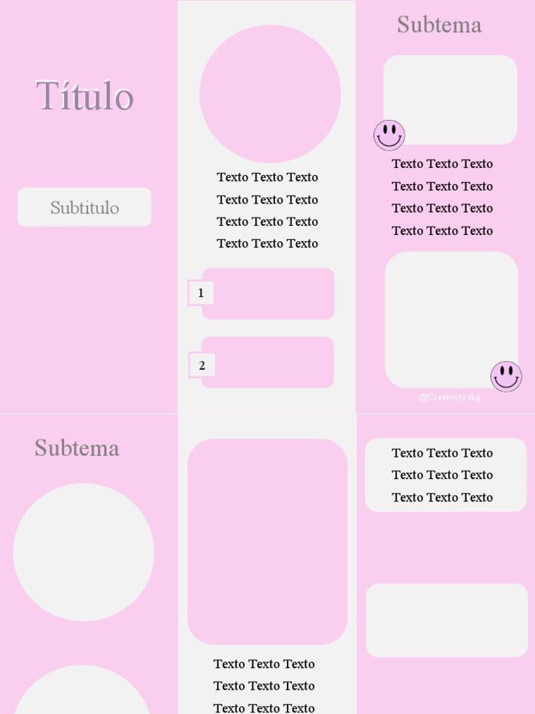 Plantilla Tríptico 2 | PDF