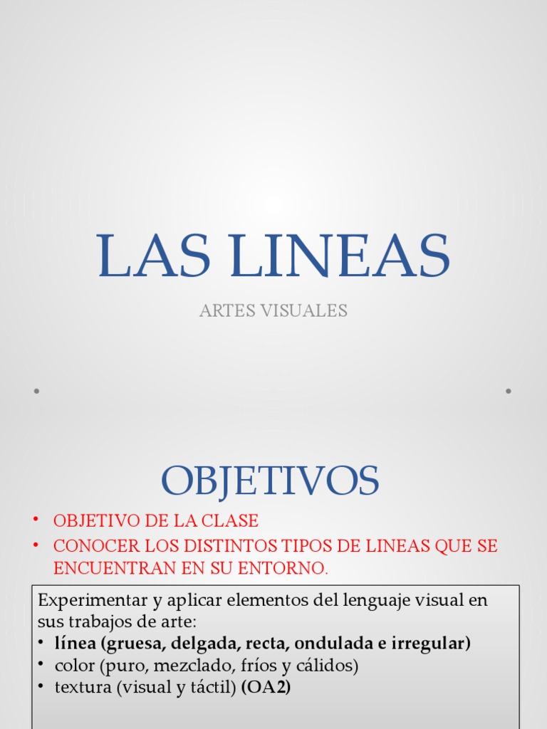 A Visuales LINEAS | PDF