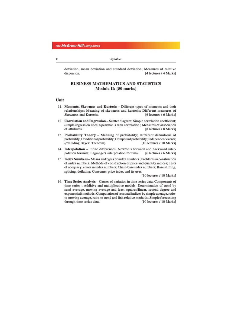 Important Formulae and Results.p65 PDF | PDF