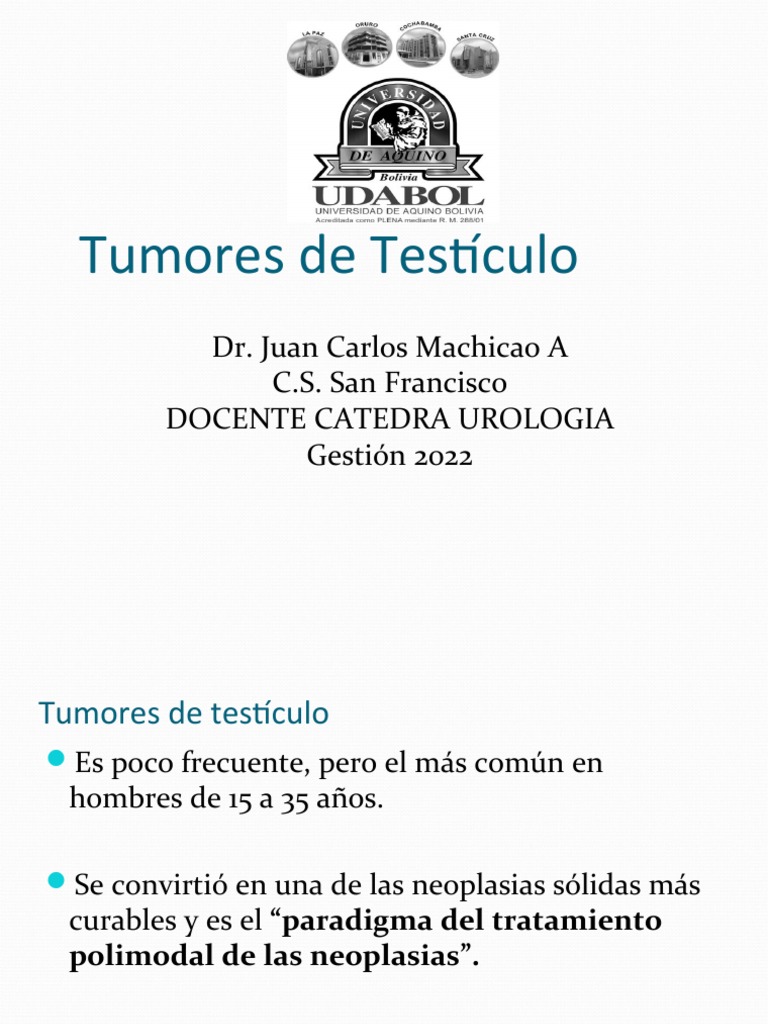 Tumores de Testiculo | PDF | Metástasis | Cáncer