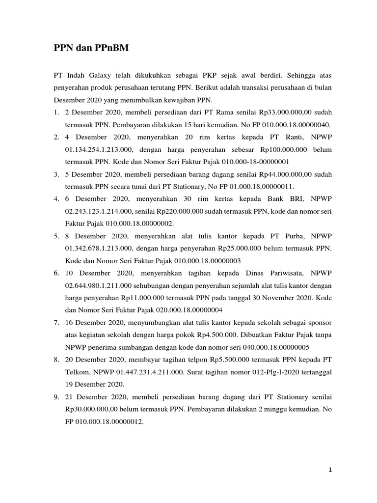 PPN - PKPM | PDF | Bisnis | Pengelolaan Keuangan & Uang