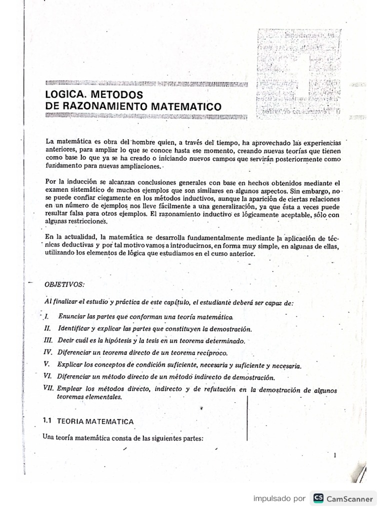 Resumen de Lógica Matemática | PDF