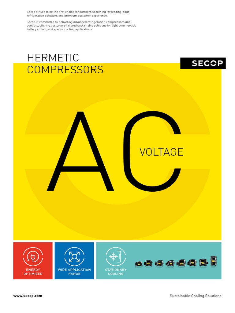 Hermetic Compressors | PDF | Chemical Process Engineering | Engineering ...