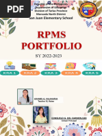 E-Rpms Portfolio (Design 3) - Depedclick | PDF | Learning | Curriculum