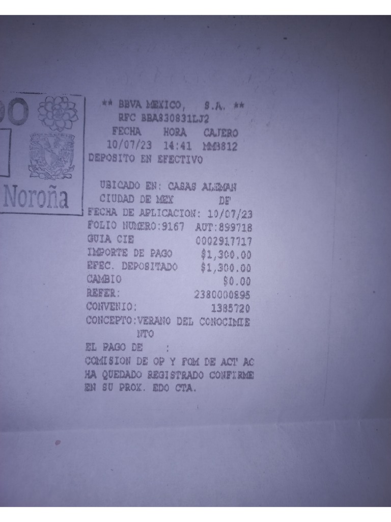 Comprobante Bbva | PDF