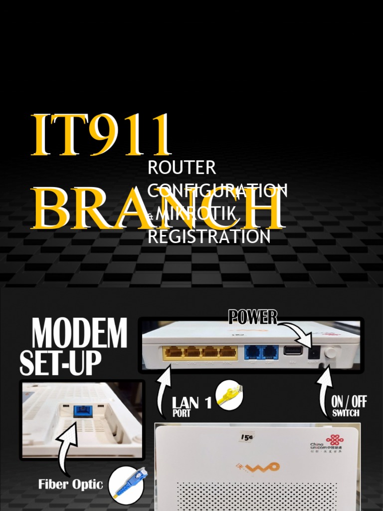 Modem Pppoe Registration | PDF