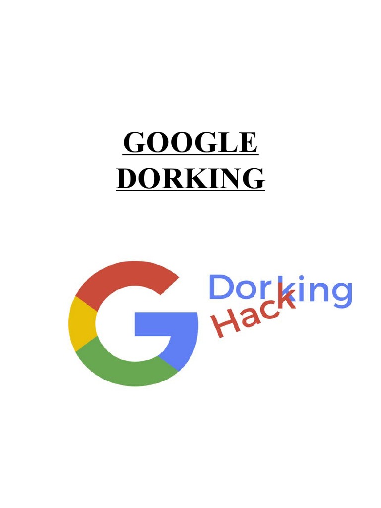 Google Dork Report | PDF | World Wide Web | Internet & Web