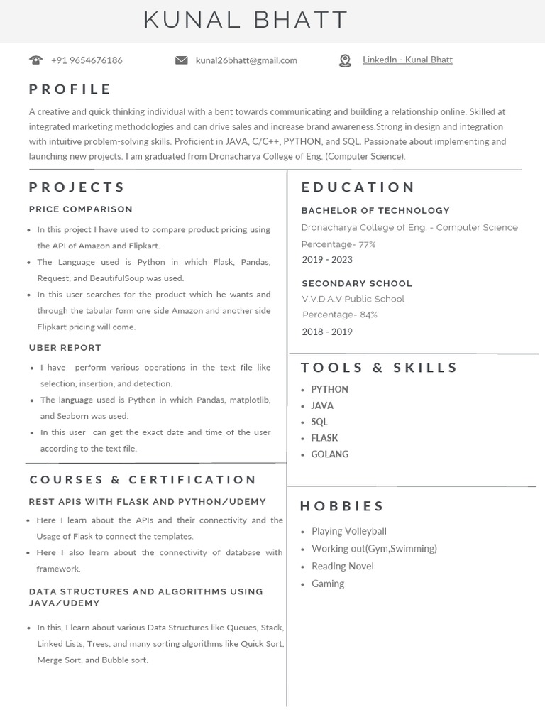 Kunal Bhatt - DR | Download Free PDF | Python (Programming Language ... Kunal Bhatt - DR | Download Free PDF | Python (Programming Language ...
