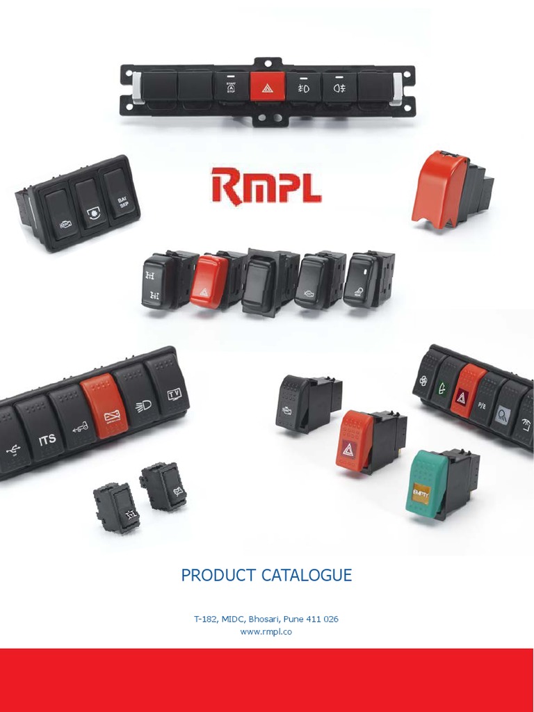 RMPL - Product Catalogue | Download Free PDF | Switch | Components