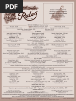 Crown Melbourne Restaurants Conservatory Price List | PDF | Fee | Money