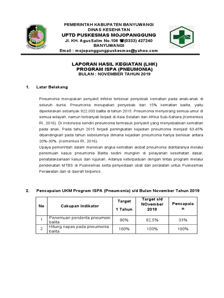 LHK ISPA November | PDF