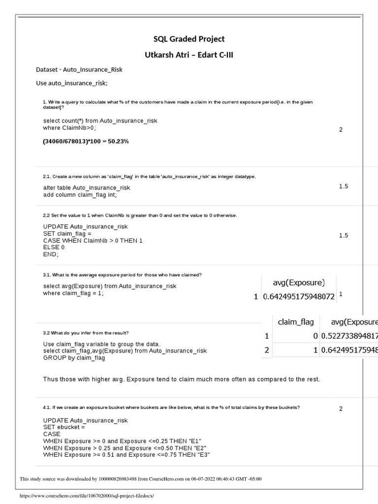 SQL Project File | PDF | Computer Data | Information Retrieval