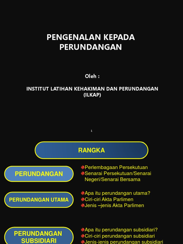 Bab 6 Perlembagaan 20180726120921NOTA_2_PENGENALAN_KEPADA_PERUNDANGAN | PDF