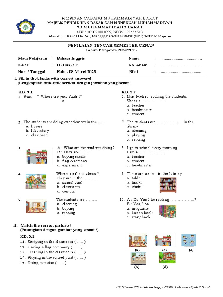 Soal Pts Genap | PDF