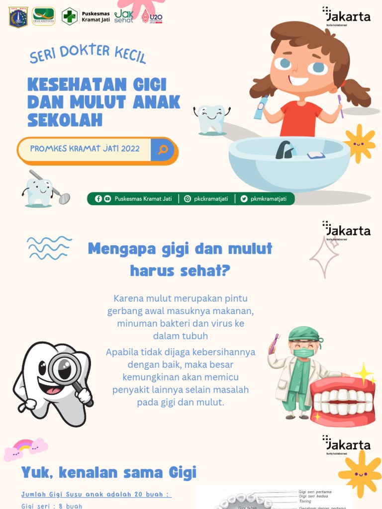 Kesehatan Gigi Dan Mulut Anak Sekolah | PDF | Karier & Perkembangan