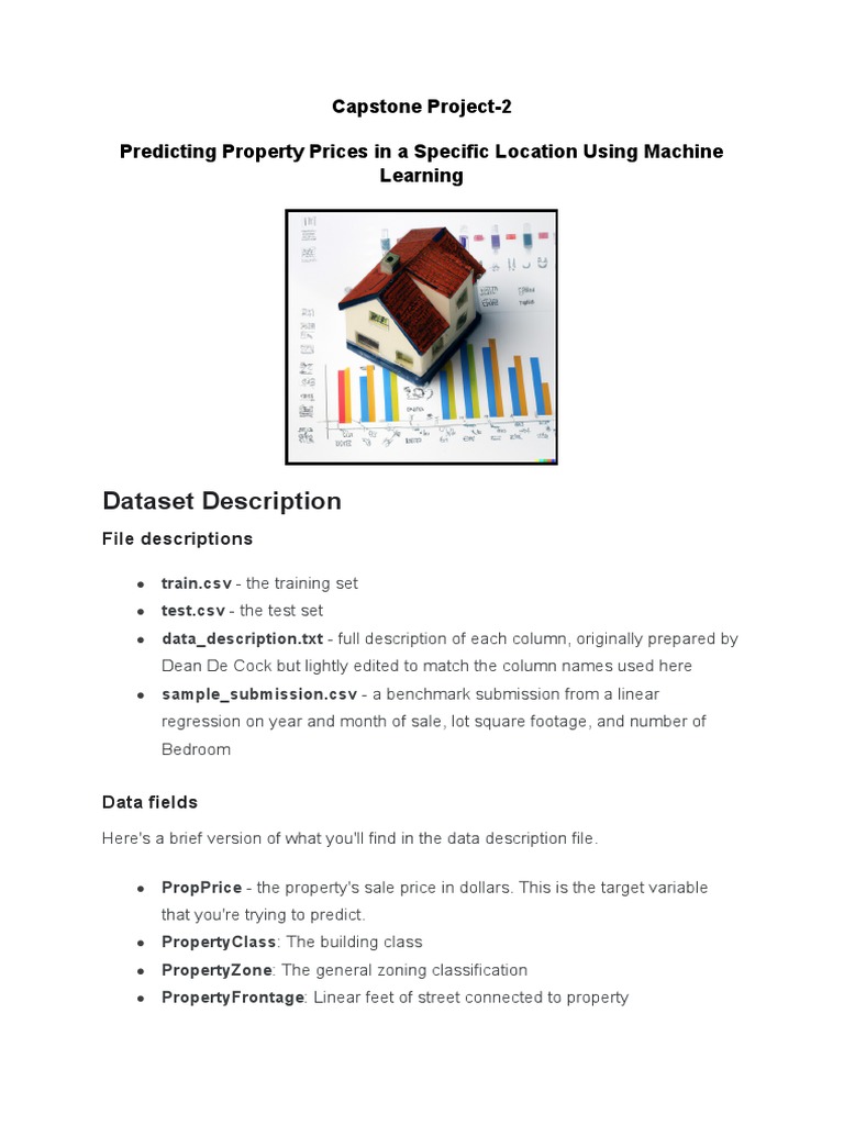 Property Price Prediction Capstone Project | PDF | Machine Learning ...