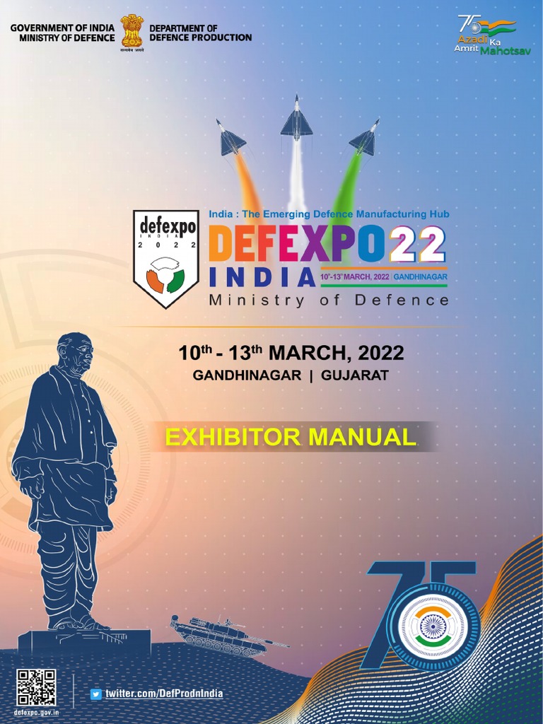 Httpsdefexpo - gov.InuploadpdfDefExpo 2022 Exhibitor Manual PDF | PDF ...
