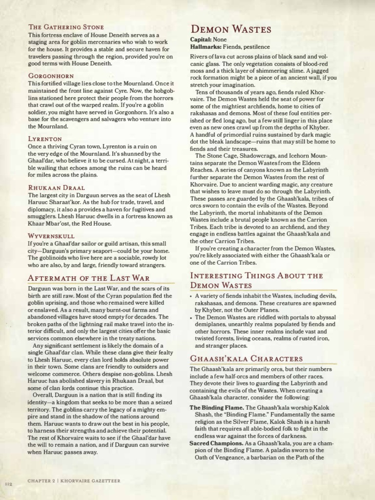 Eberron - Rising From The Last War-113 | PDF | Demons