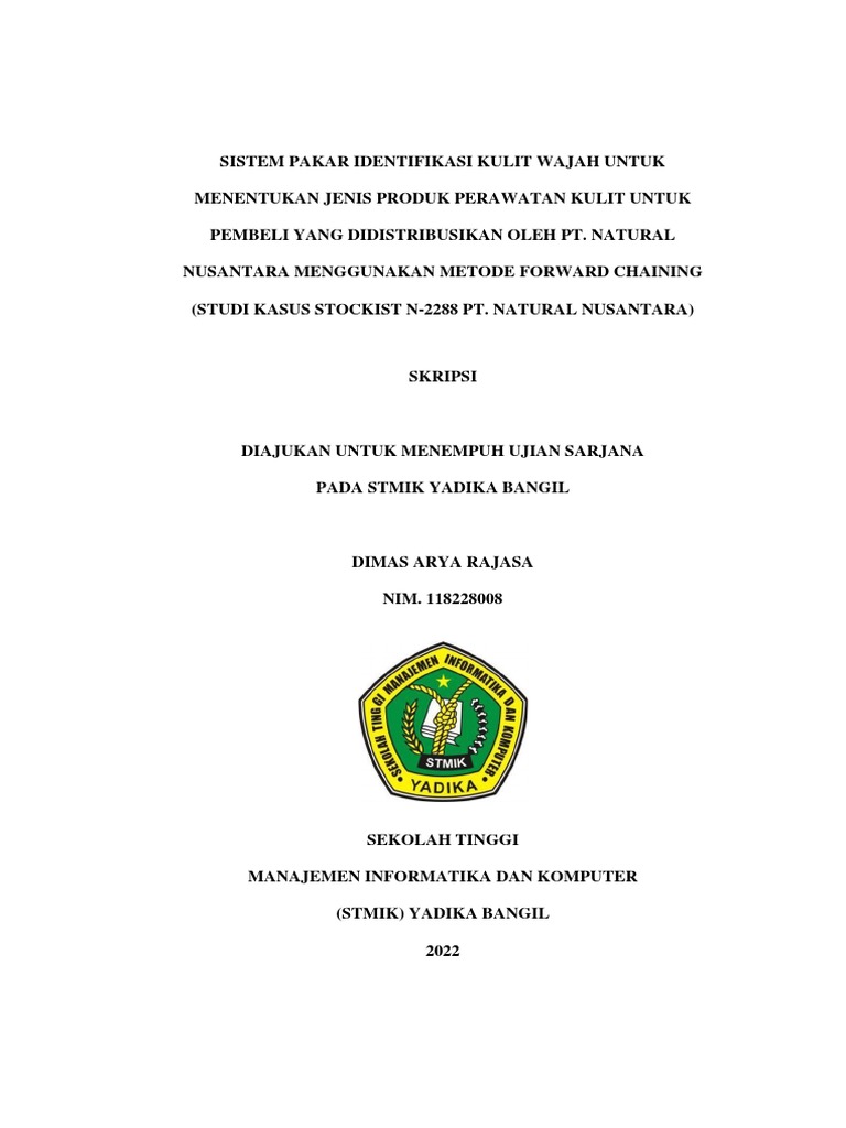 SKRIPSI Revisi SIdang | PDF