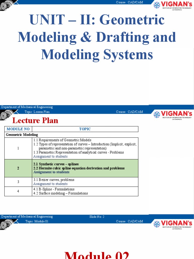 Module 2 Download Free Pdf Spline Mathematics Curvature
