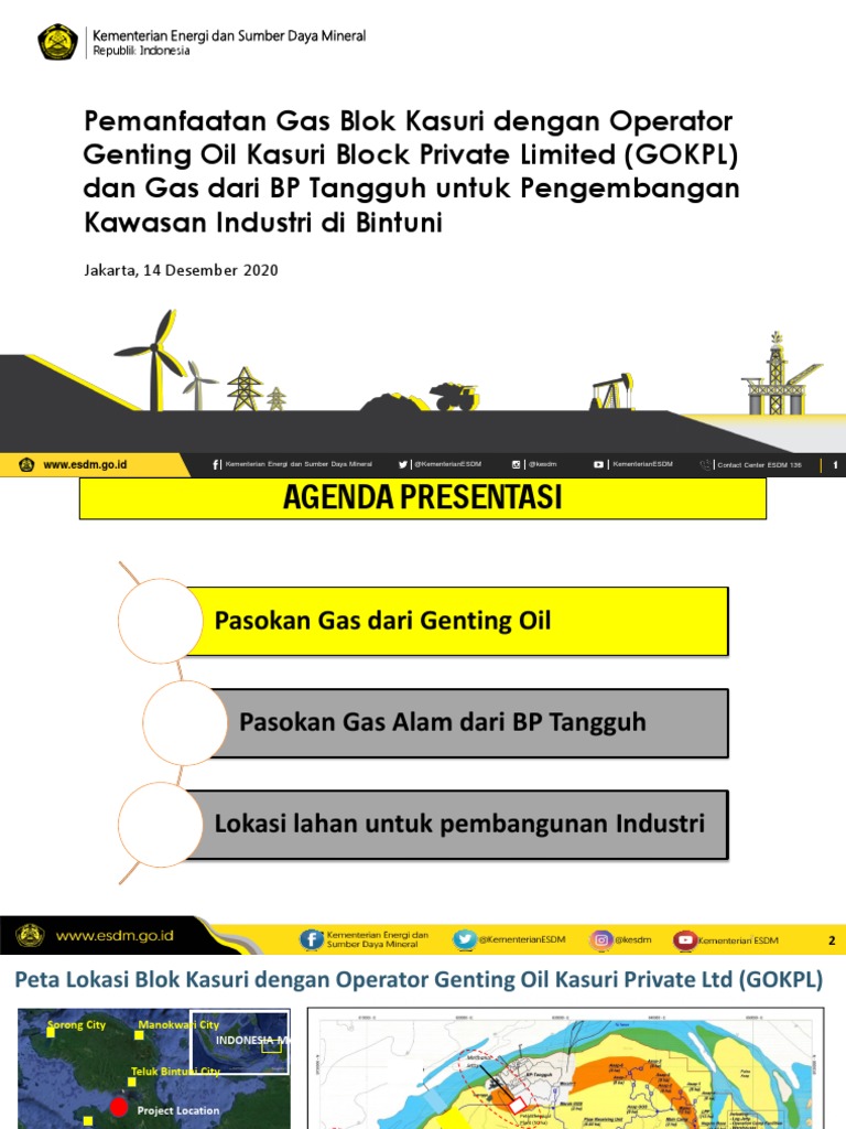 Pemanfaatan Gas Blok Kasuri untuk Industri | PDF