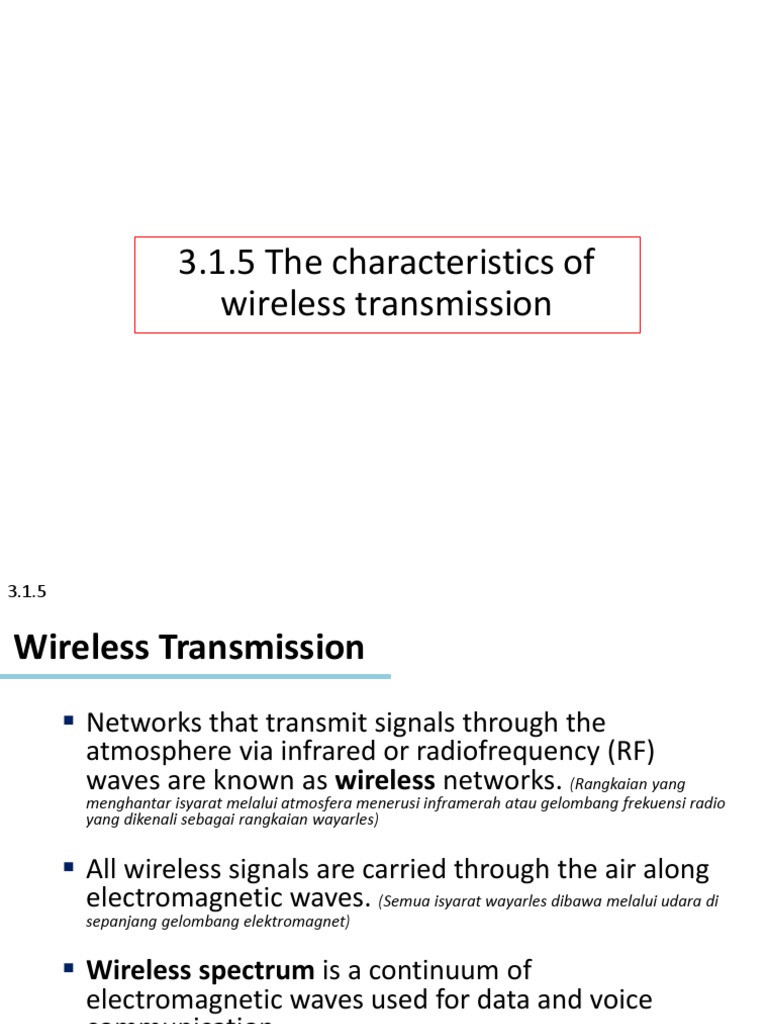Computer Networking Fundamentals Chapter 3 (C) | PDF | Wireless | Radio Technology