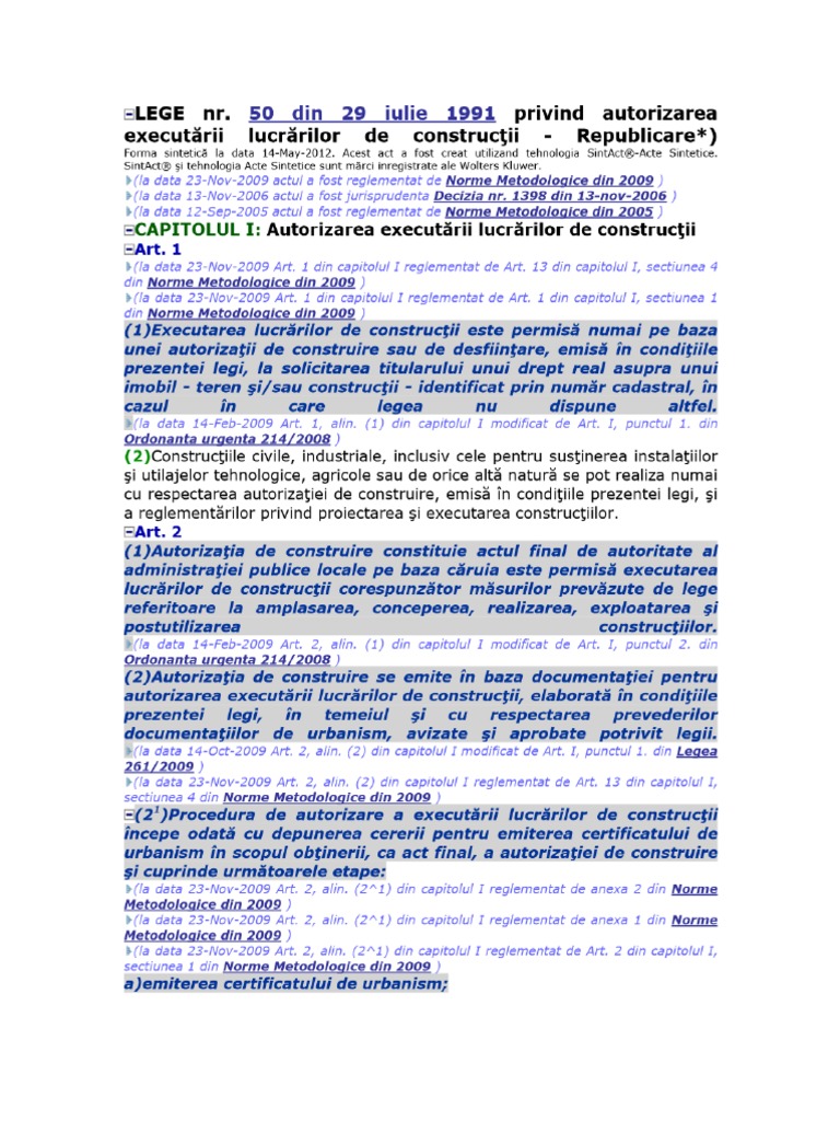 LEGEA NR. 50 DIN 1991 - l50 | PDF