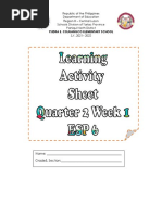 EsP 6 Quarter 1 MODULE 3 | PDF
