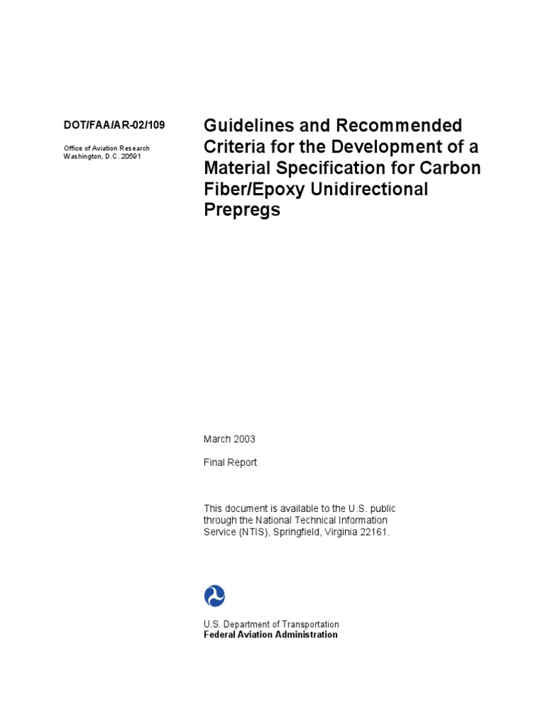 AR-02-109 Guidelines and Recommended Criteria For The Development of A ...