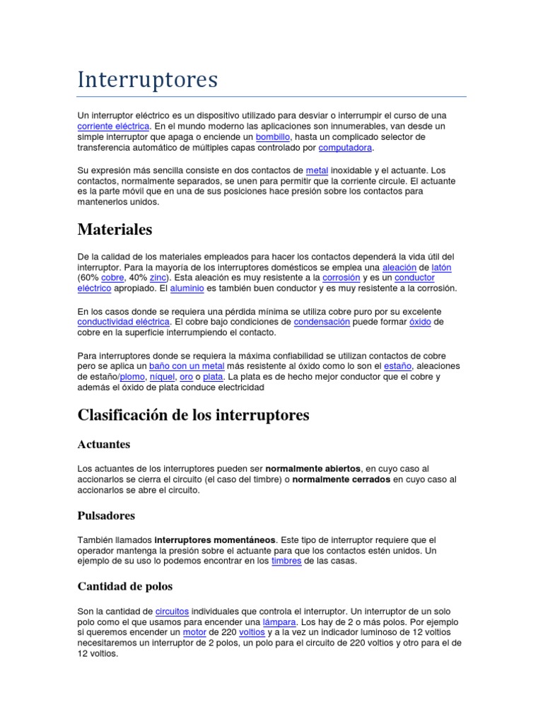 Interrupt Ores | PDF | Electromagnetismo | Fuerza