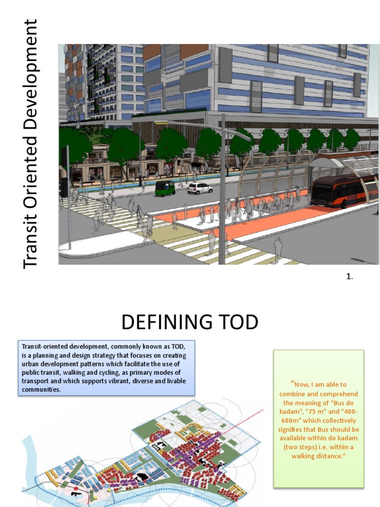Transit Oriented Development. | PDF | Capacity Building | Transport