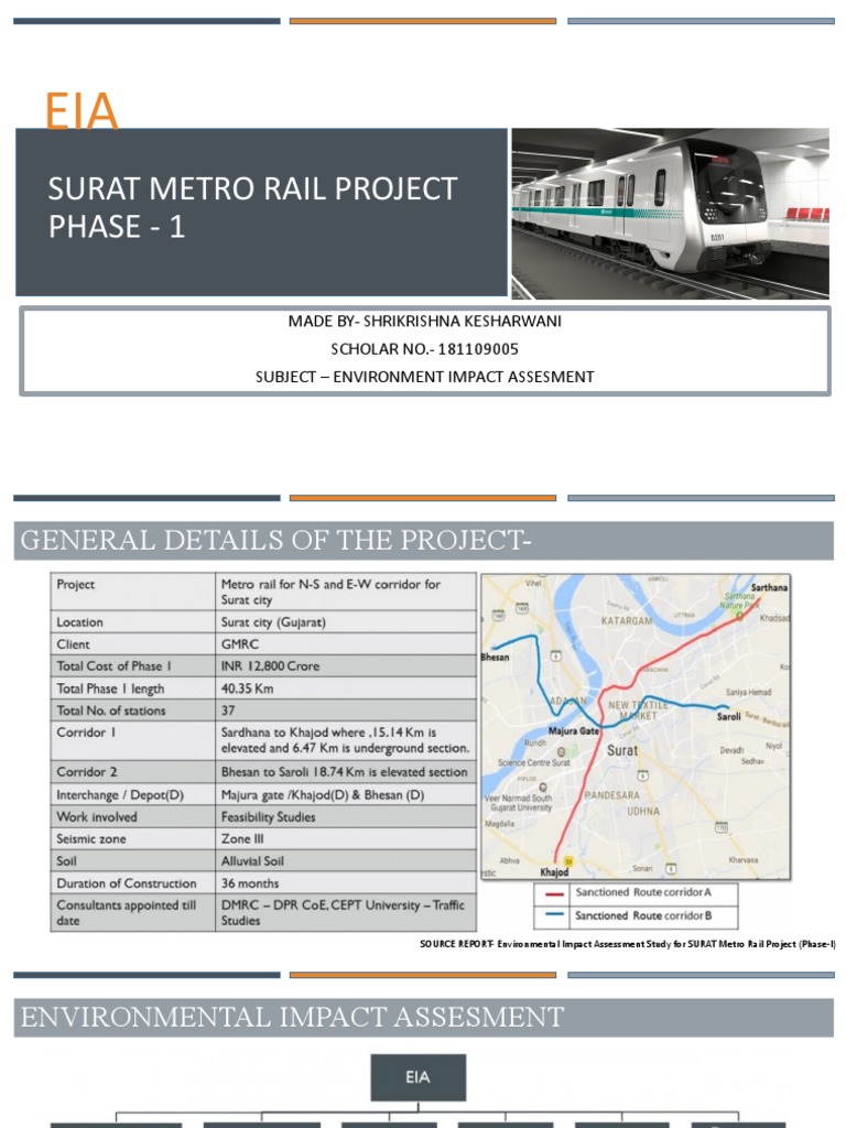 Surat Metro Rail Project | PDF