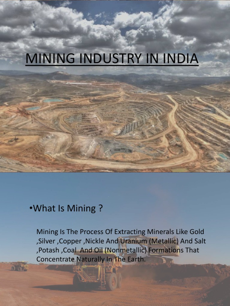 Over View of Mining Industries in India | PDF | Coal | Iron Ore