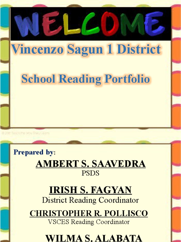 Vincenzo Sagun District Reading | PDF | Fluency | Learning