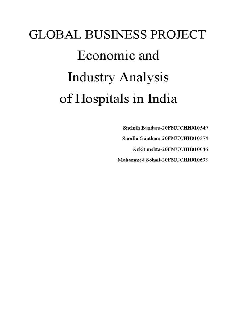 GBP Report | PDF | Health Care | Economy Of India