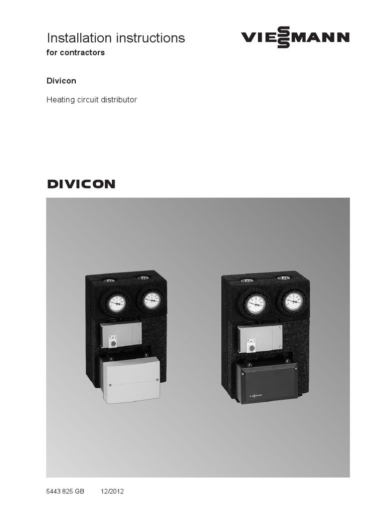Divicon Installation Instructions | PDF | Power Supply | Electrical ...