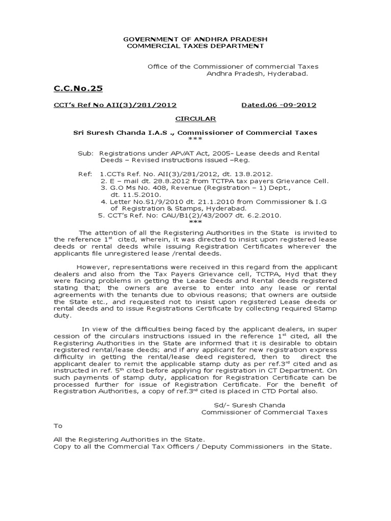 2012CT - CC 25 | PDF | Lease | Justice