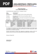 Surat Penunjukan PIC Perusahaan | PDF