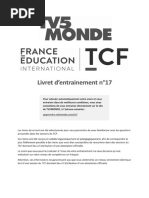 Exemples d'épreuves du TCF | PDF | Géopolitique
