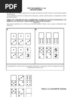 Carpeta de Test Domino Completa | PDF | Inteligencia | Sicología