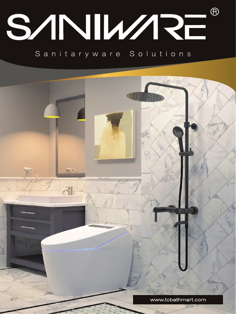 Saniware Catalogue2022 Compressed 220801 155910 2 | PDF | Tap (Valve ...