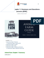 Animal Farm Analysis | PDF | Narration