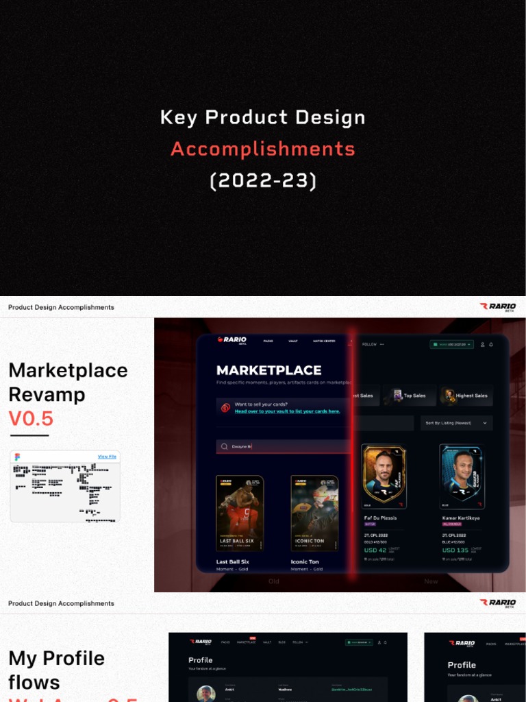 Key Product Design Accomplishments | PDF