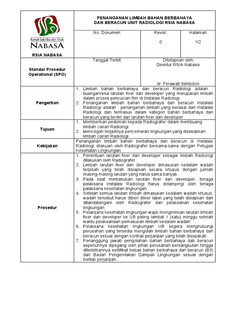 Spo Limbah Beracun | PDF | Sains & Matematika