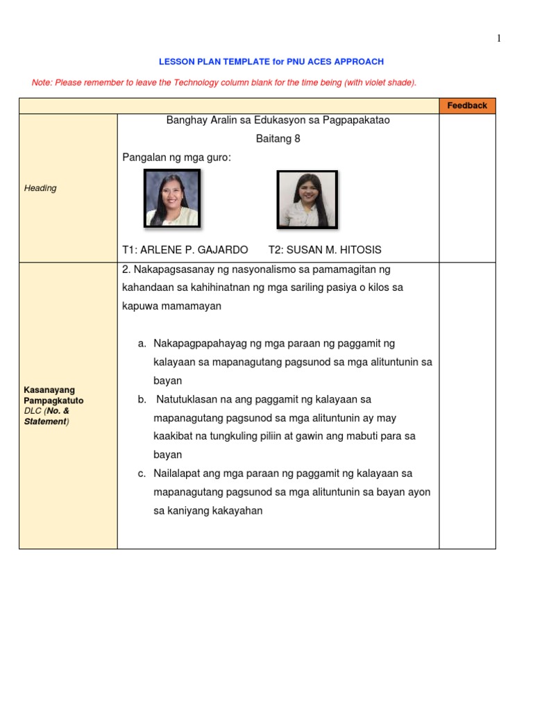 Final Lesson Plan Gajardo-Hitosis Paggamit-Ng-Kalayaan-Sa-Mapanagutang ... Final Lesson Plan Gajardo-Hitosis Paggamit-Ng-Kalayaan-Sa-Mapanagutang ...